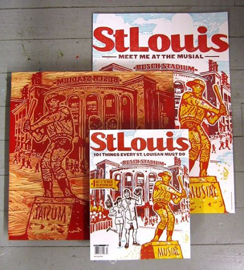 STAN MUSIAL POSTER – The Firecracker Press